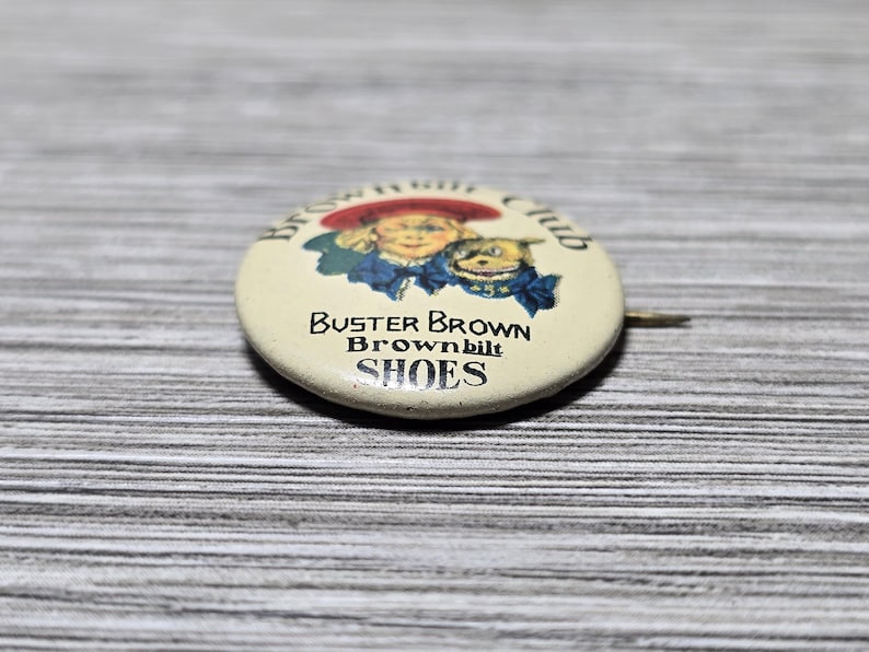 Early 1900s Original Buster Brown Club Brownbilt Shoes Advertising ...