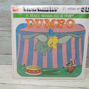 1978 SEALED RARE SPANISH View-master Disney Dumbo - Etsy