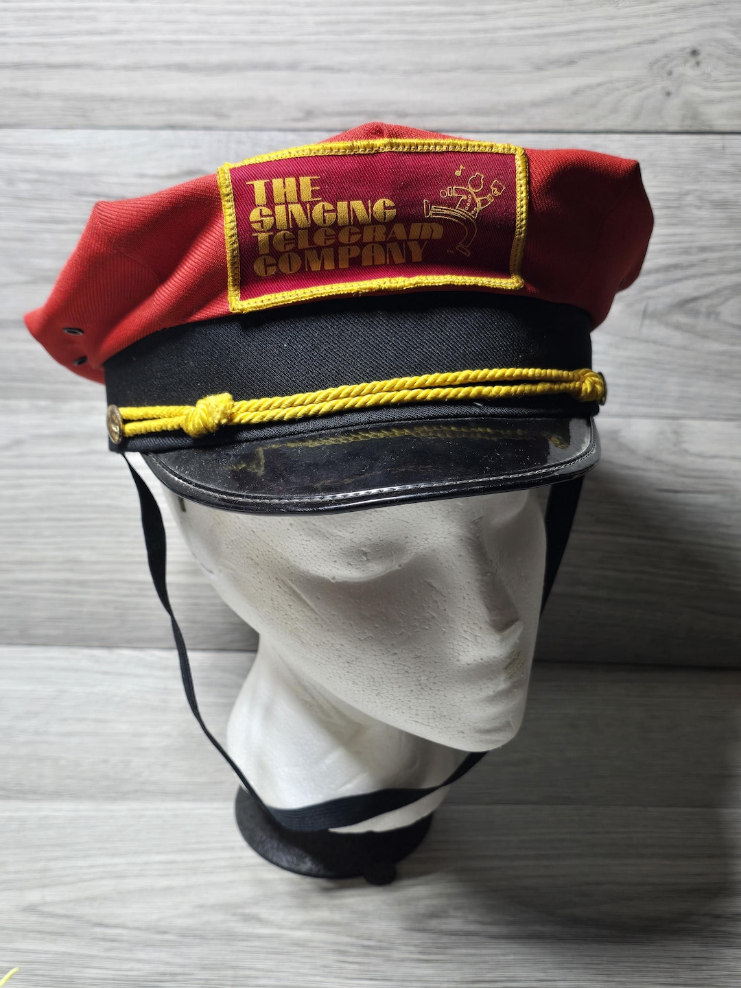 1960s Vintage Original Obsolete Singing Telegram Bellboy Uniform Hat - Etsy