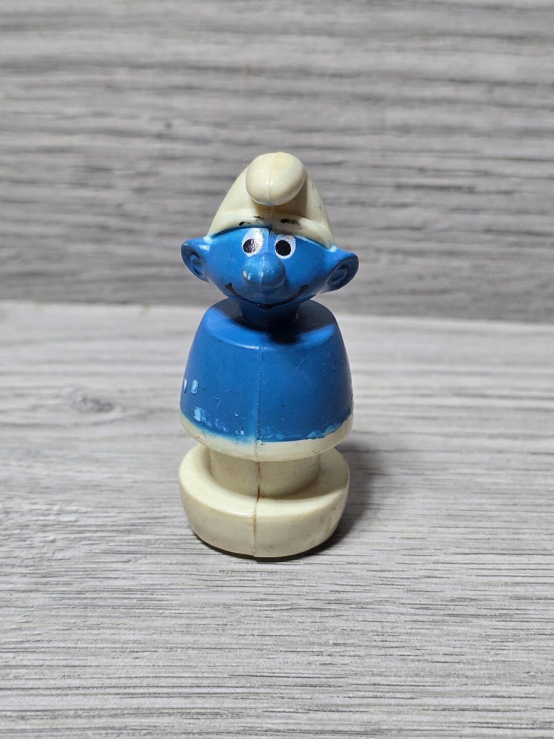 1982 Smurfs School Bus 2" Smurf Figure Illco - Etsy