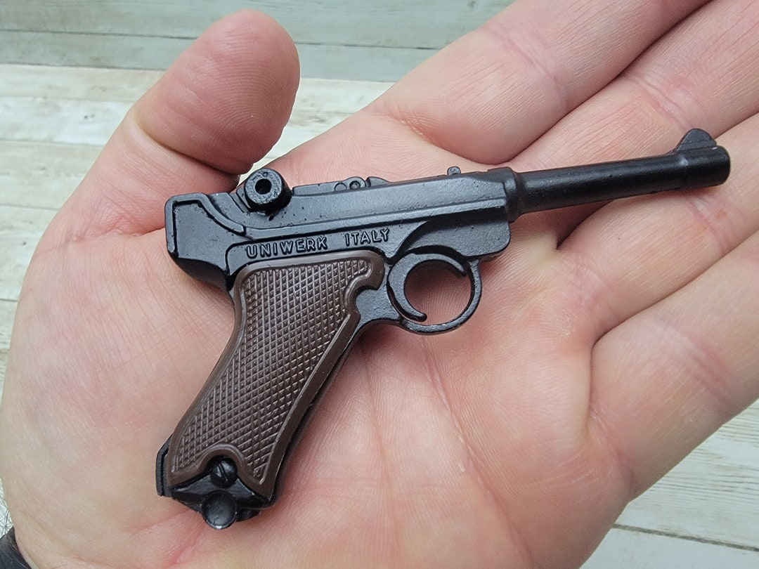 1970s Uniwerk Italy Cast Metal Tipo Luger Toy Miniature - Etsy