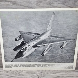 Vintage USAF Air Force Military Aircraft Airplane Photo 8"x10" Lot of 2 ...