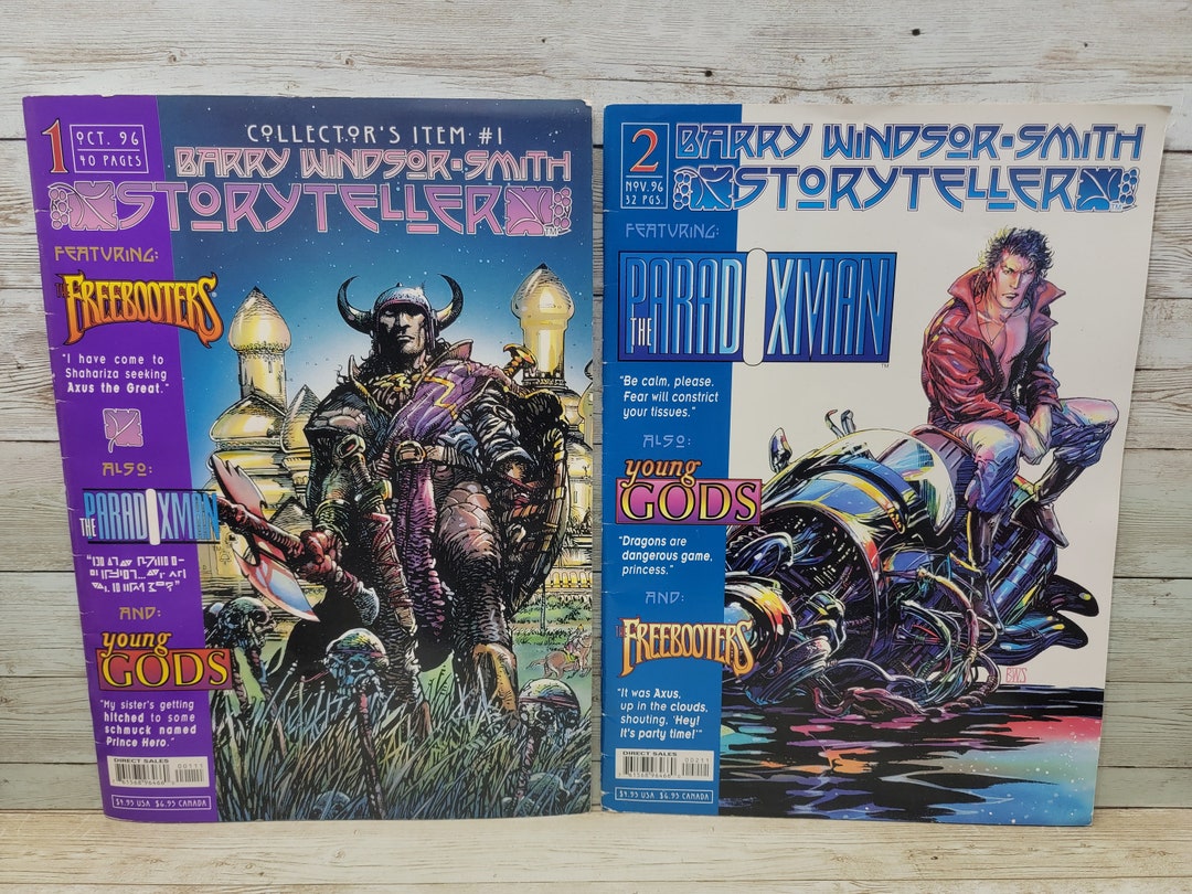 1996 Barry Windsor-smith Storyteller 1 & 2 Dark Horse Comics - Etsy