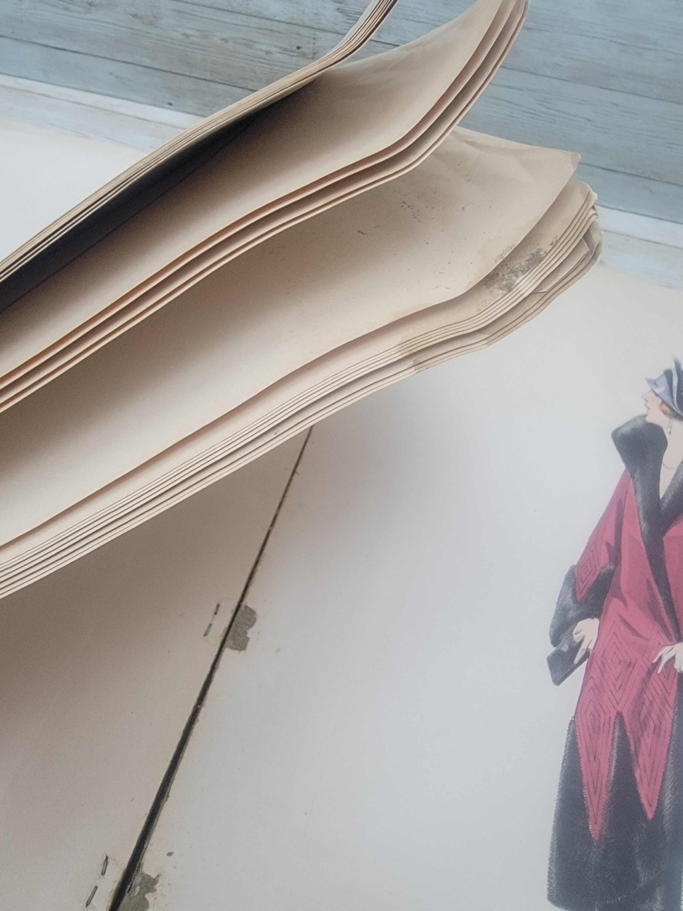 1925 Art Deco 60 Fashion Model Plates Models Originaux Atelier - Etsy