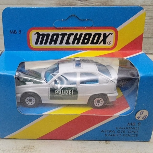 Matchbox Polizei - Etsy