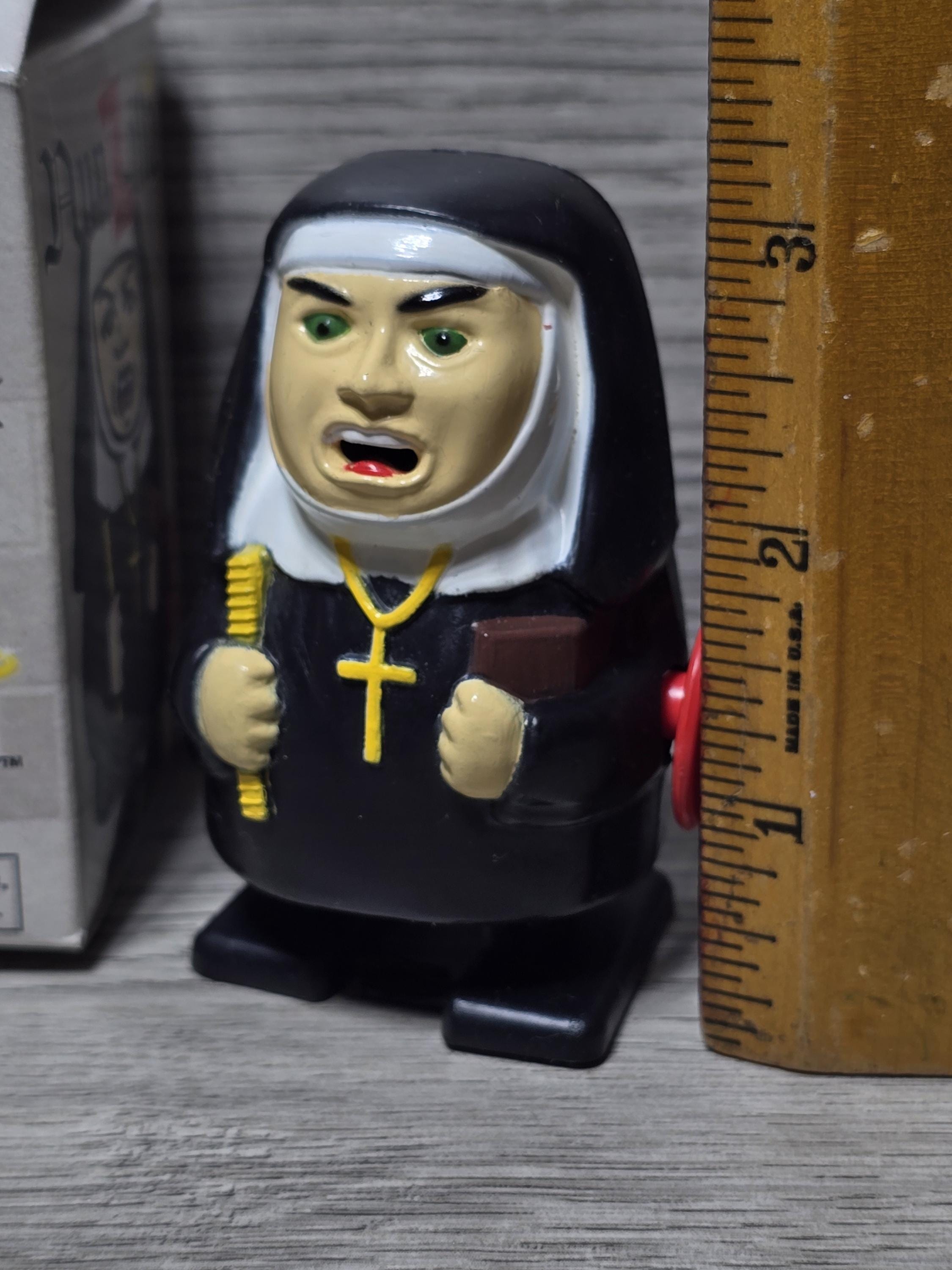 1997 Nunzilla Wind up Walking Sparking Toy With Box Tested and Working ...