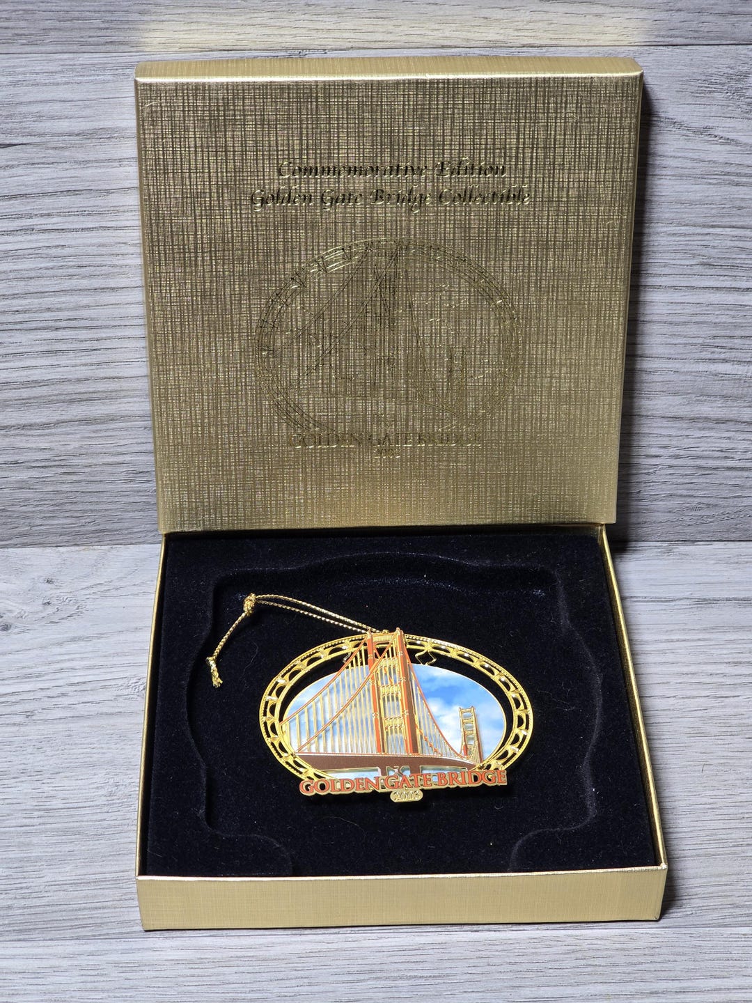 2003 First Annual Golden Gate Bridge Collectible Christmas Ornament ...