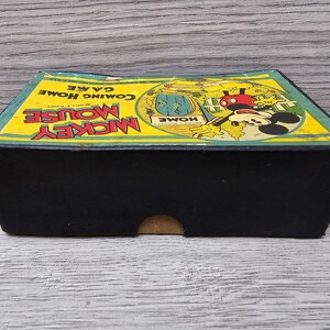 1933 RARE Mickey Mouse Coming Home Game Marks Brothers EMPTY BOX - Etsy