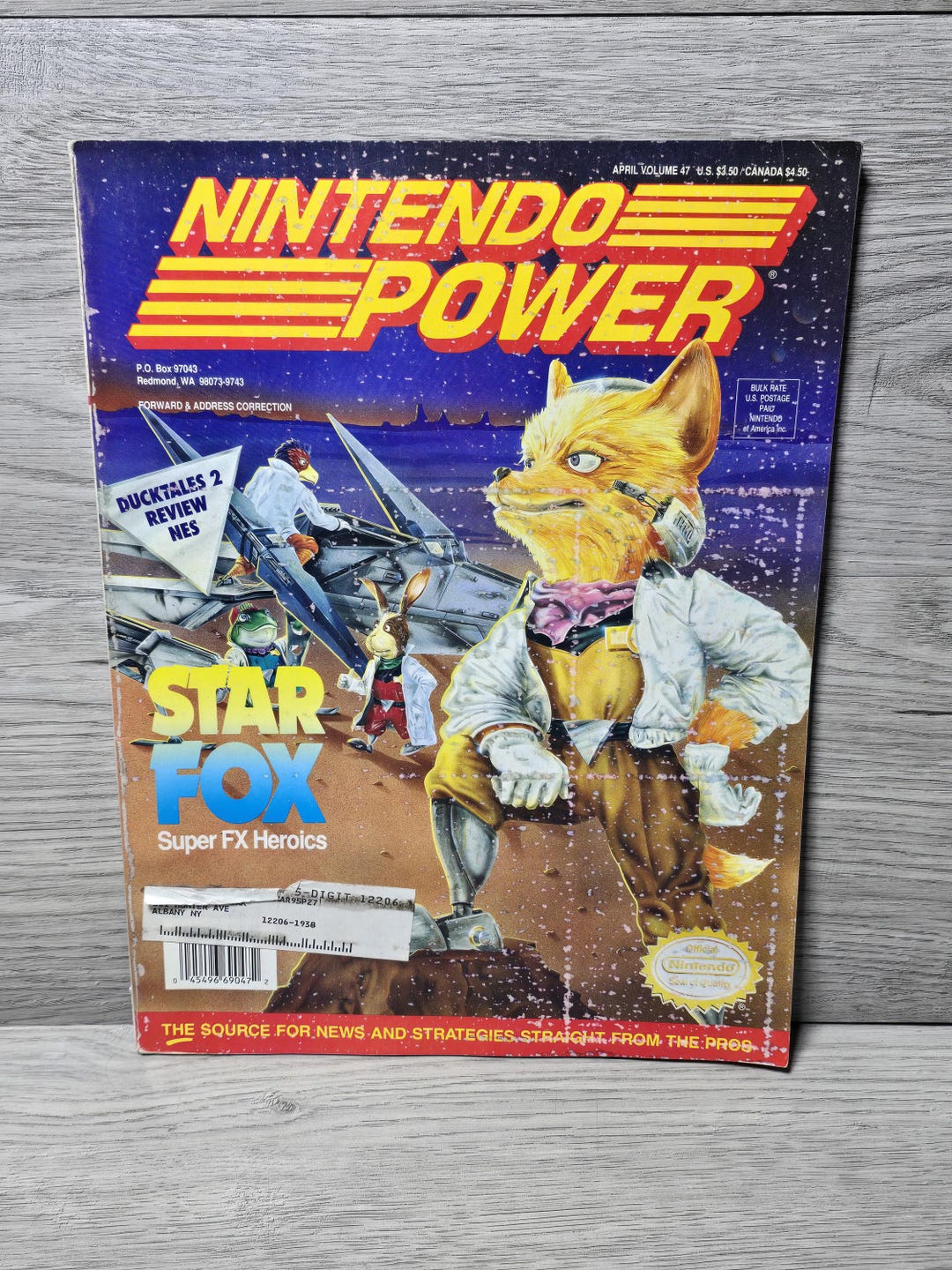 1993 April Nintendo Power Vol #47 Star Fox NES Magazine W/ Poster - Etsy