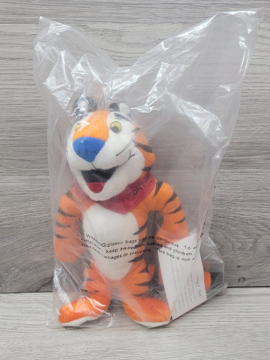 1993 SEALED Kellogg's Tony the Tiger 10 Store Premium Plush W ...