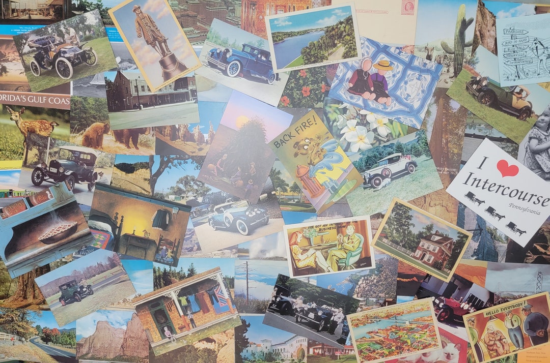 Bulk Postcard Lot of 100+ Postcards - UNUSED (random Cards) - Etsy