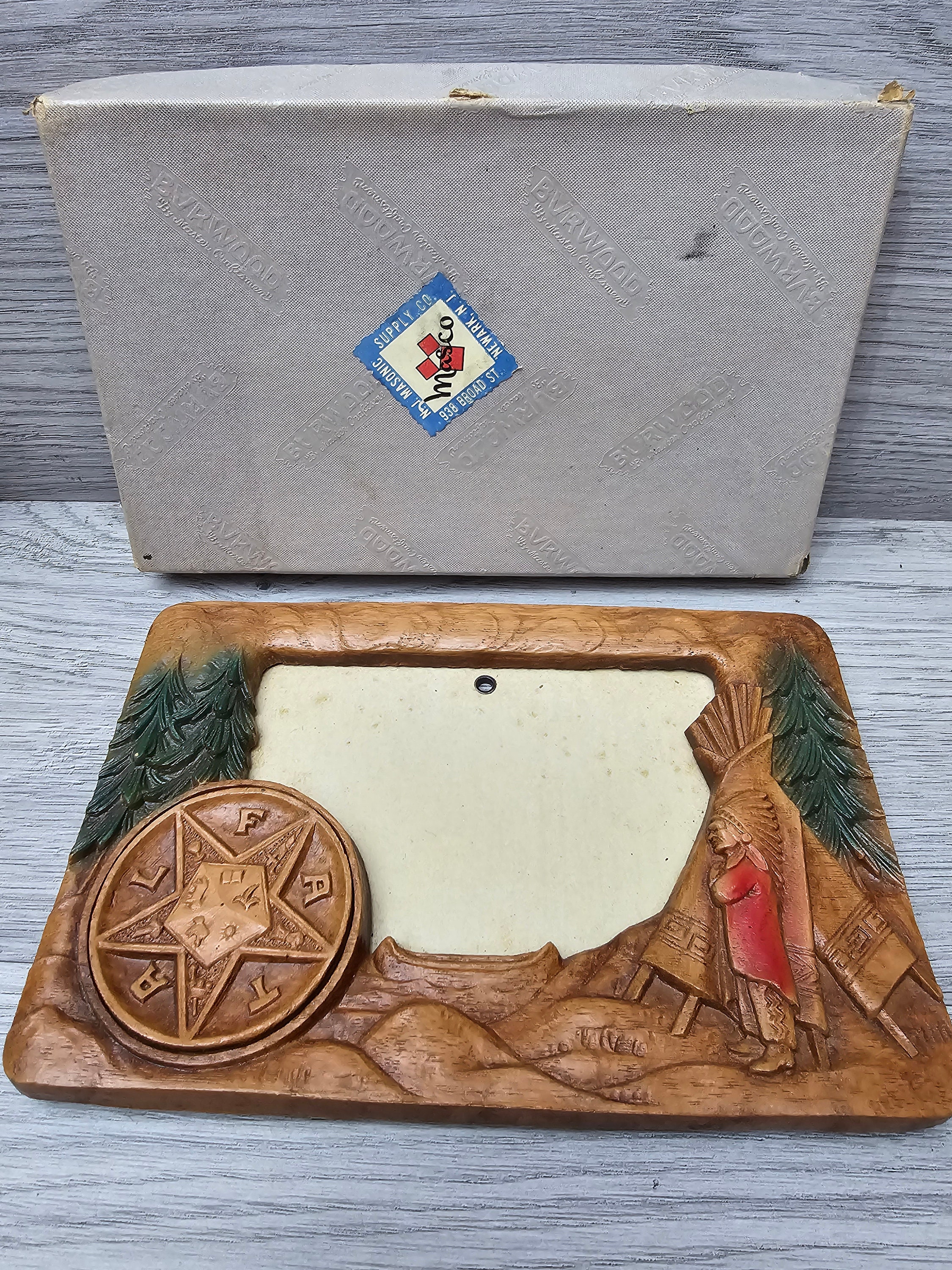 1970s Vintage Burwood Indian Order of the Eastern Star Masonic ...