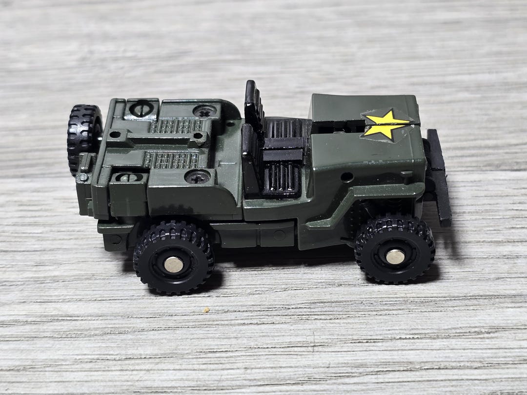 1983 Bandai Tonka Gobots Geeper Creeper Jeep Army MR-28 Transformer ...