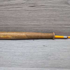 Antique Advertising Wooden Baseball Bat Pencil Case Kinney Shoes Mini ...