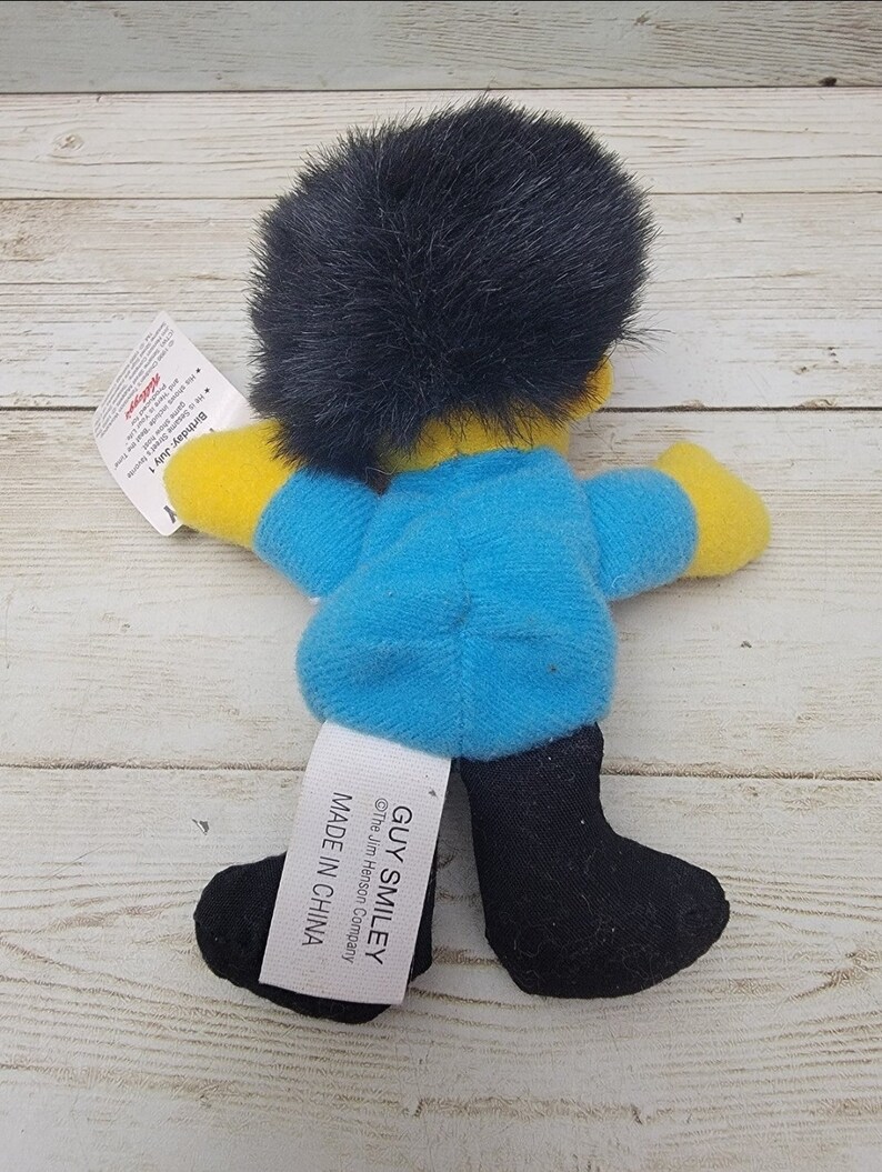 1999 Guy Smiley Sesame Street Mini 4 Plush Kelloggs - Etsy