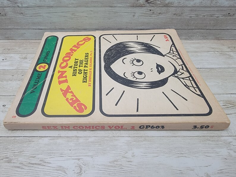 1971 Sex in Comics A History of the Eight Pagers Adult Risque - Etsy
