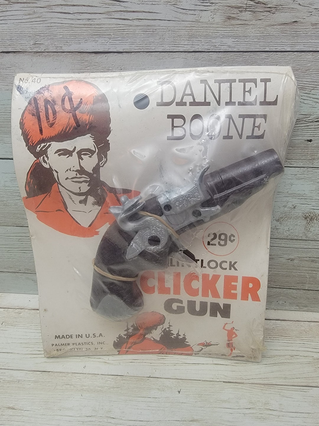 1950s RARE Daniel Boone Palmer Plastics Flintlock Clicker - Etsy