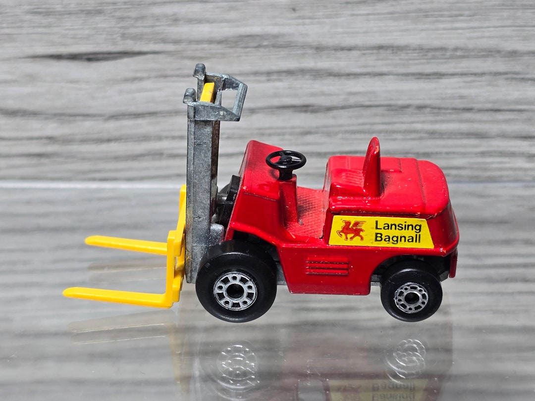 1972 Matchbox Fork Lift Truck by Lesney 15 England Red Bagnall - Etsy