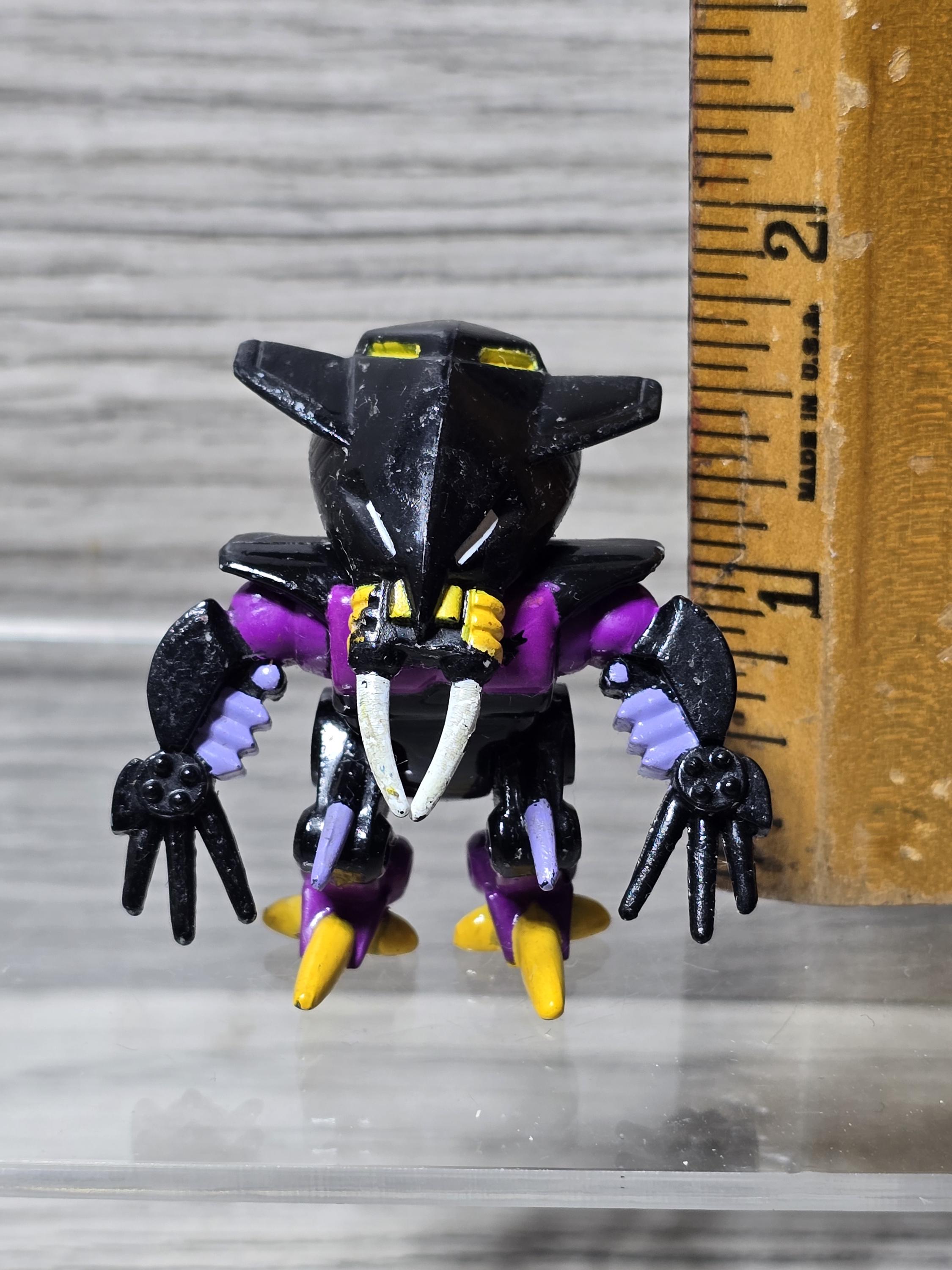 1993 Micro Machines Z-bots 2" Bitebots Gowge Robot Galoob Action Figure ...