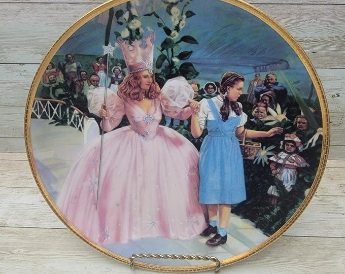 1988 Hamilton Collection Wizard of Oz Munchkins Dororthy Godmother ...