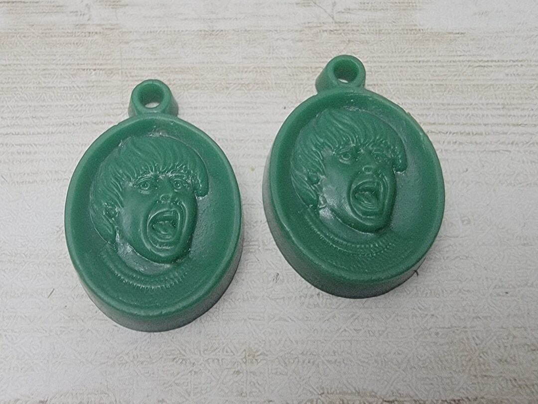 1960s RARE Beatles Gumball Prize Plastic Charm Pendant Lot of 2 - Etsy