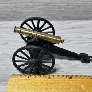 Vintage Metal Mini Military 4 Cannon Souvenir Cast Iron Gettysburg ...