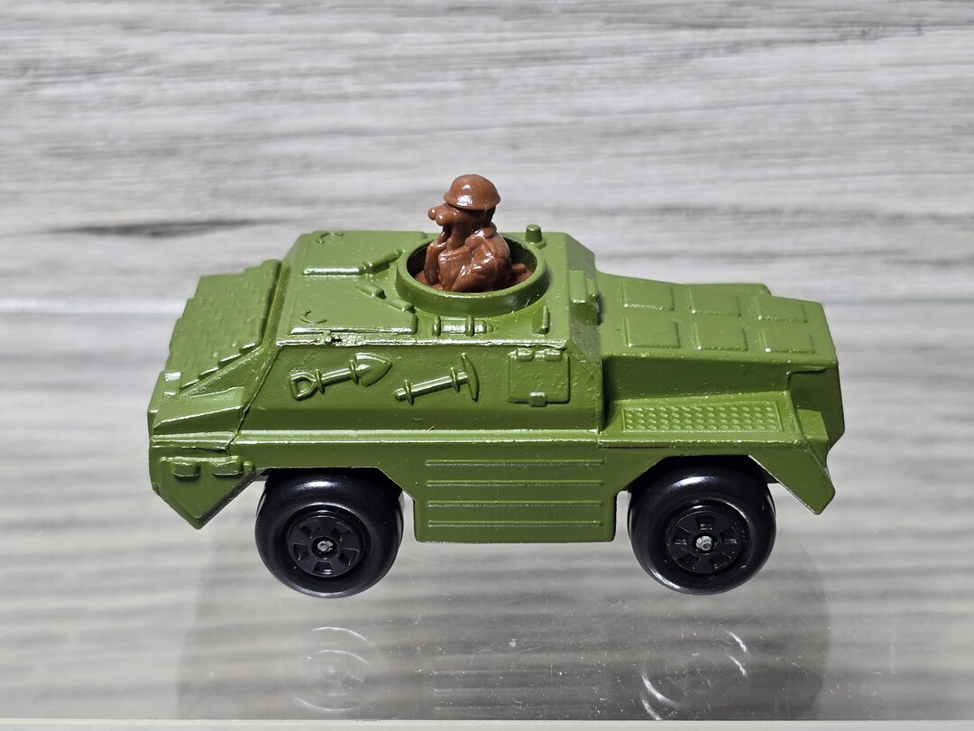 1973 Lesney Matchbox Rolamatics Stoat Military Armored Truck No. 28 - Etsy