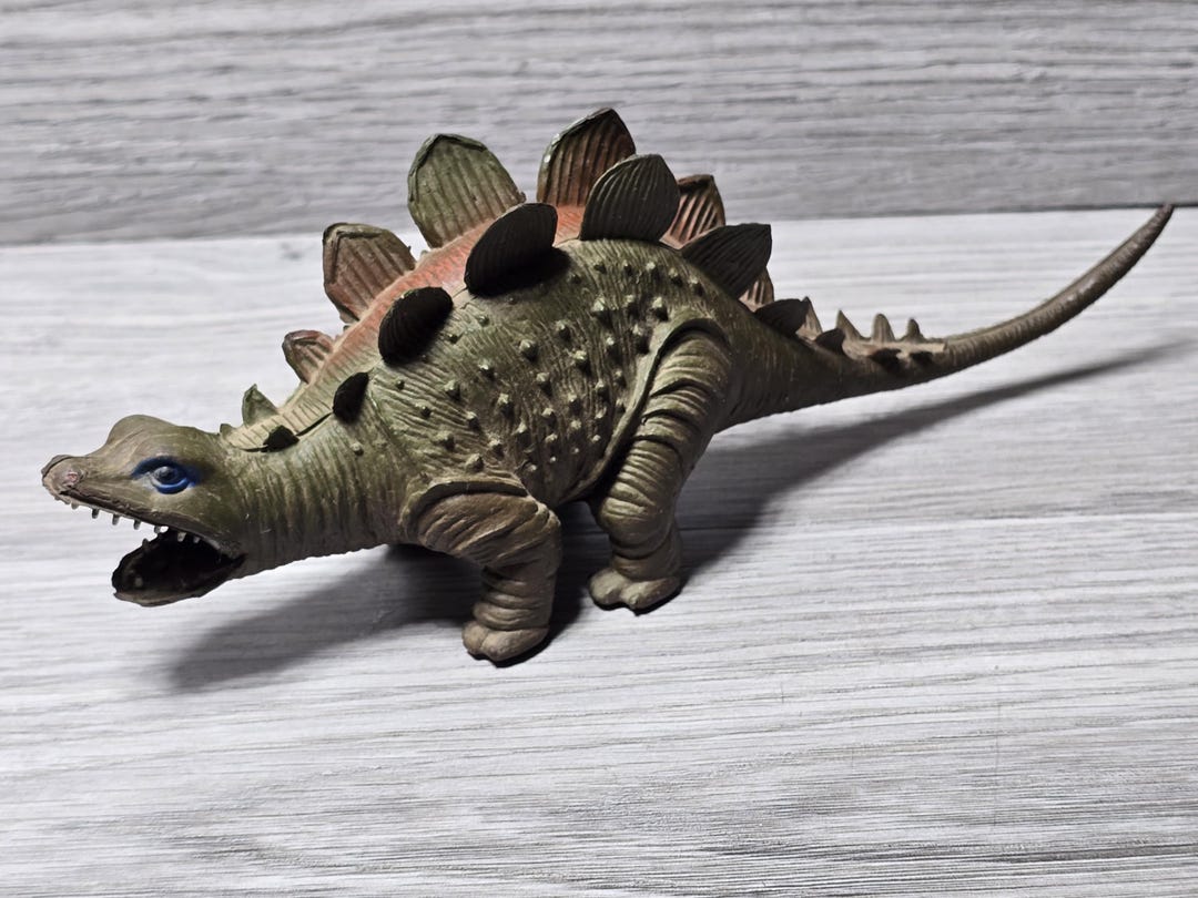 1970s Vintage Stegosaurus PVC Dinosaur Action Figure Toy Hong Kong - Etsy