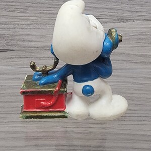 1980 Smurf on Phone Peyo Schleich Hong Kong Smurfs - Etsy