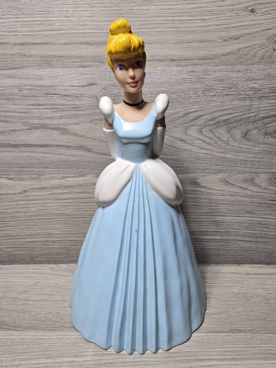Vintage Disney Princess Cinderella Large 14" Tall Resin Coin Bank - Etsy
