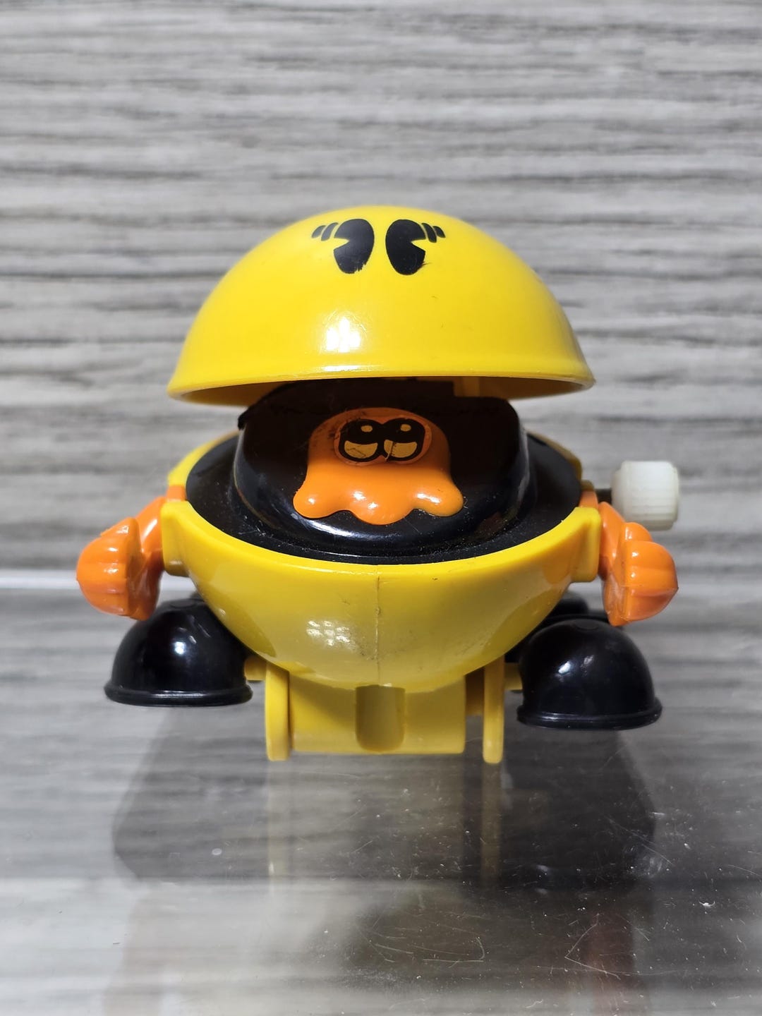 1982 Pac Man Wind up Toy Figure Tomy Midway Arcade - WORKS - Etsy