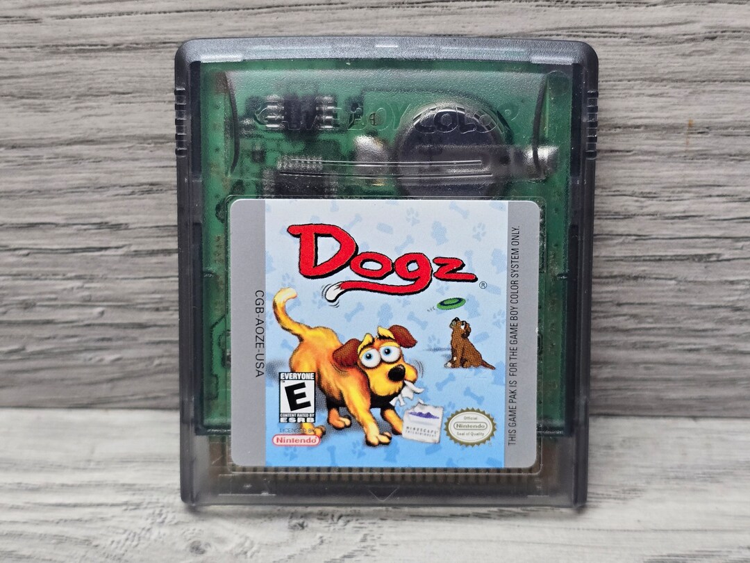 1999 Dogz Nintendo Game Boy Color Cartridge Only Tested - Etsy