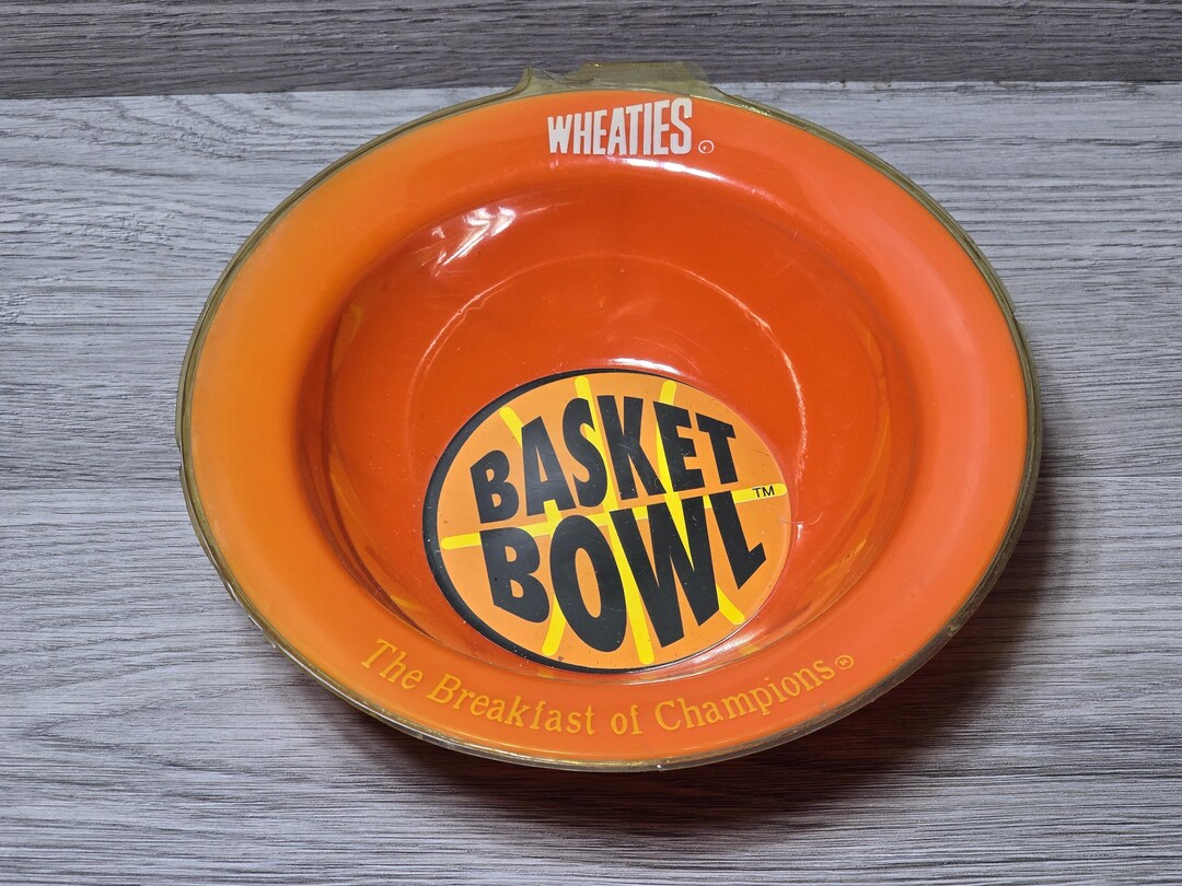 1992 Wheaties Cereal Basketball Bowl the Breakfast of Champions NOS - Etsy
