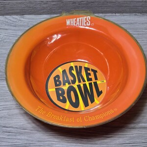 1992 Wheaties Cereal Basketball Bowl the Breakfast of Champions NOS - Etsy