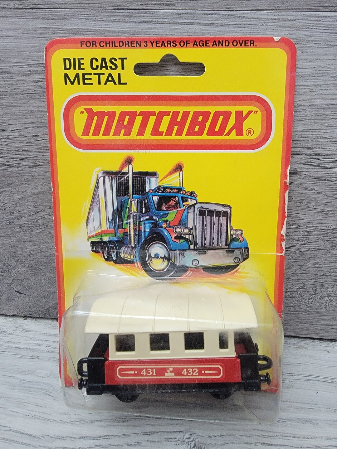 1980 Matchbox Lesney 44 Passenger Coach Diecast Train Car - Etsy