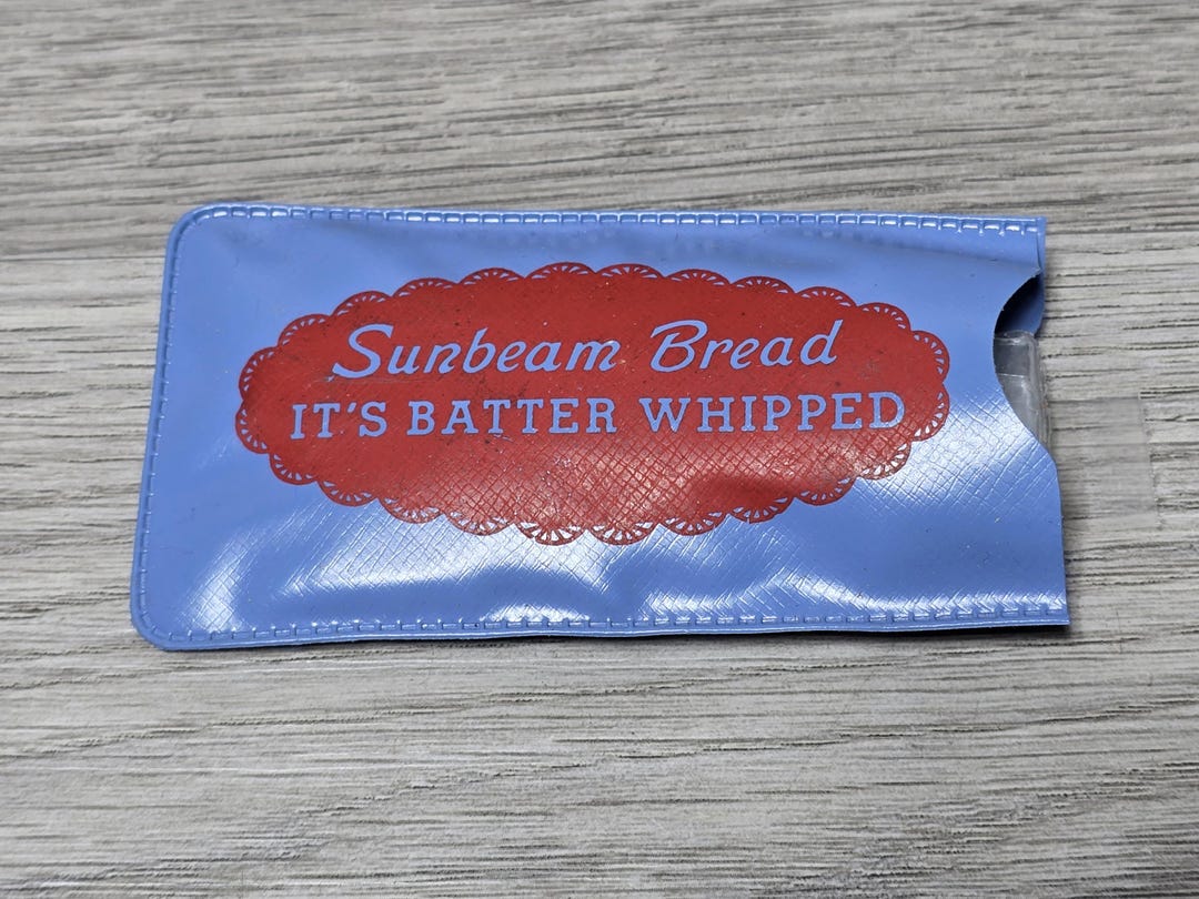 1960s Sunbeam Bread Philadelphia Rain Bonnet It's Batter Whipped ...