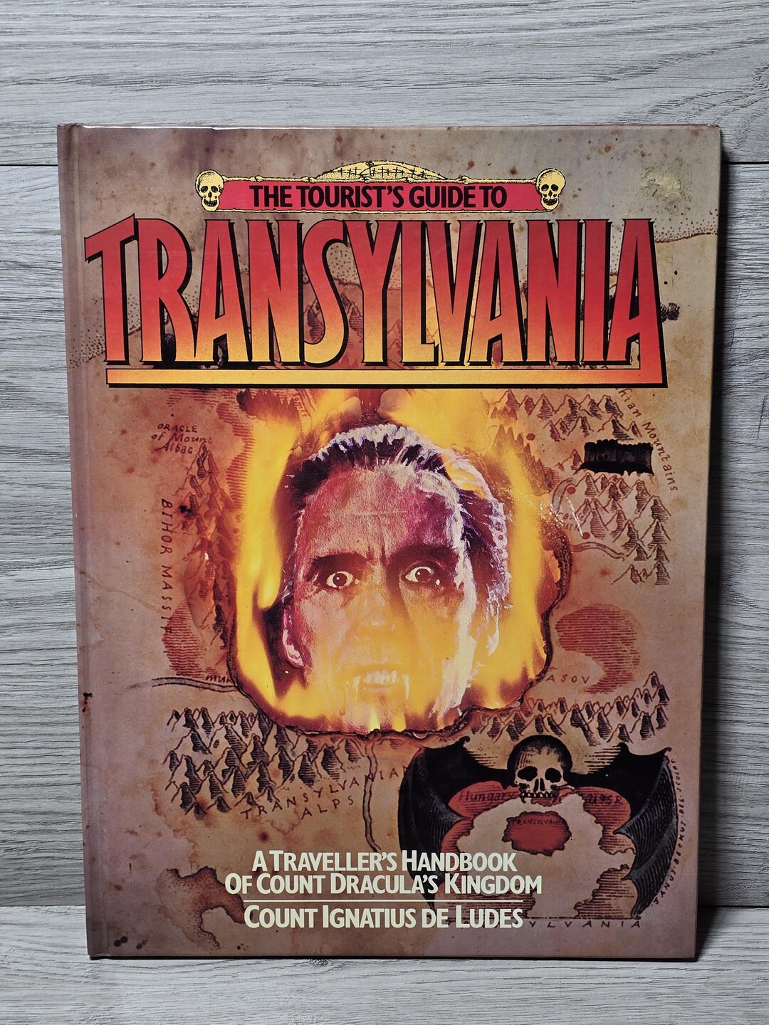 1981 Tourist's Guide to Transylvania Count Dracula First Edition ...