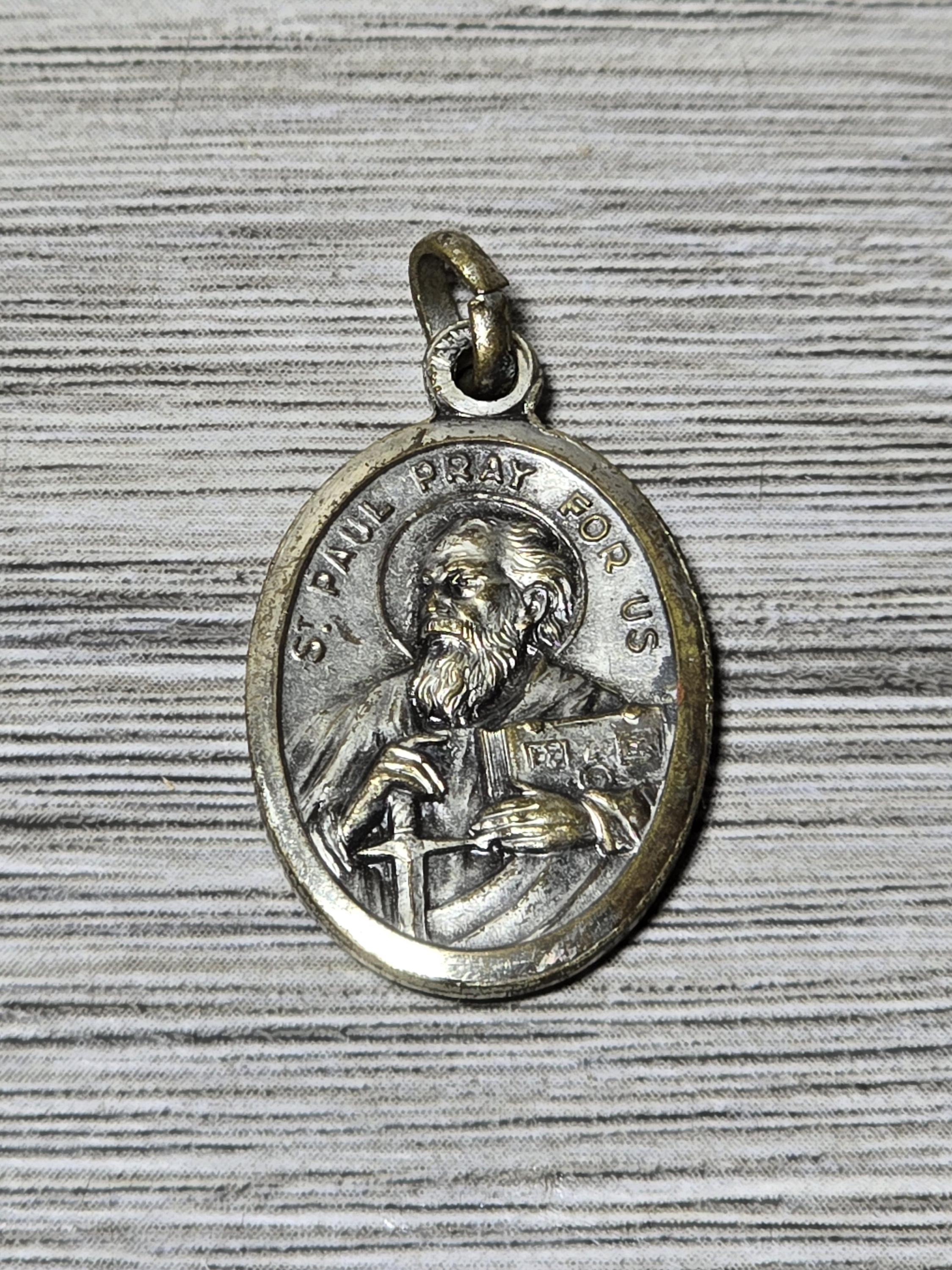 Vintage Pope Paulus VI Medal Vatican Catholic Pont Max Paul Pray for Us ...