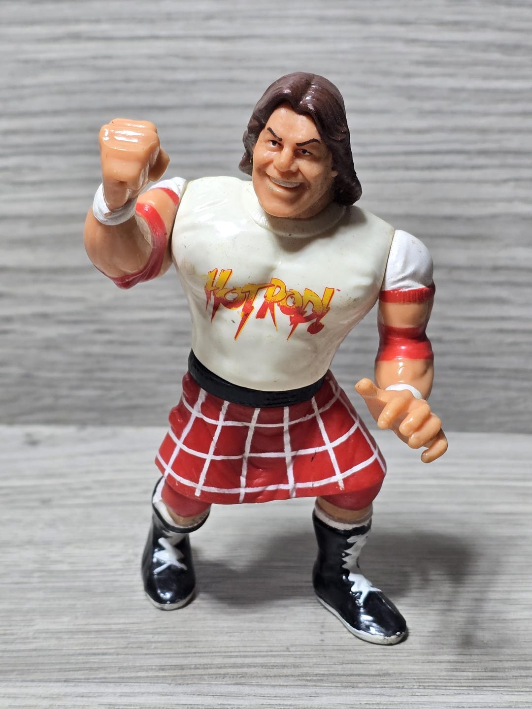 1991 WWF Hasbro Titan Sports Hot Rod Rowdy Roddy Piper Wrestling Action ...