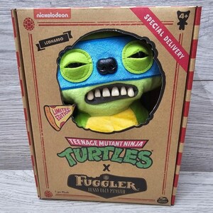 Teenage Mutant Ninja Turtles Leonardo Fuggler Plush TMNT Limited ...