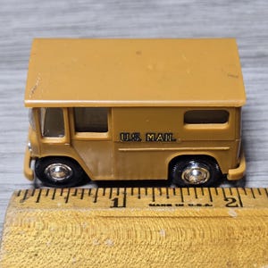 1970s Lindberg Mini Lindy Plastic Mail Truck 1:64 - Etsy