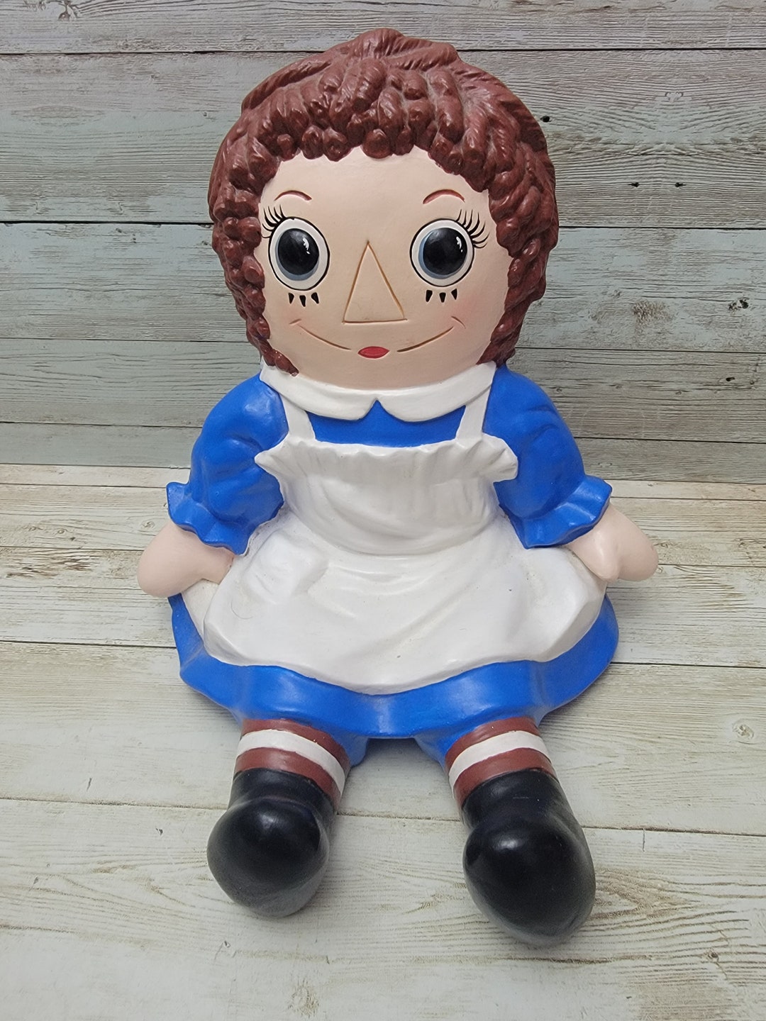 1970s Ceramic Raggedy Ann the Bobbs Merrill Co. Figurine - Etsy