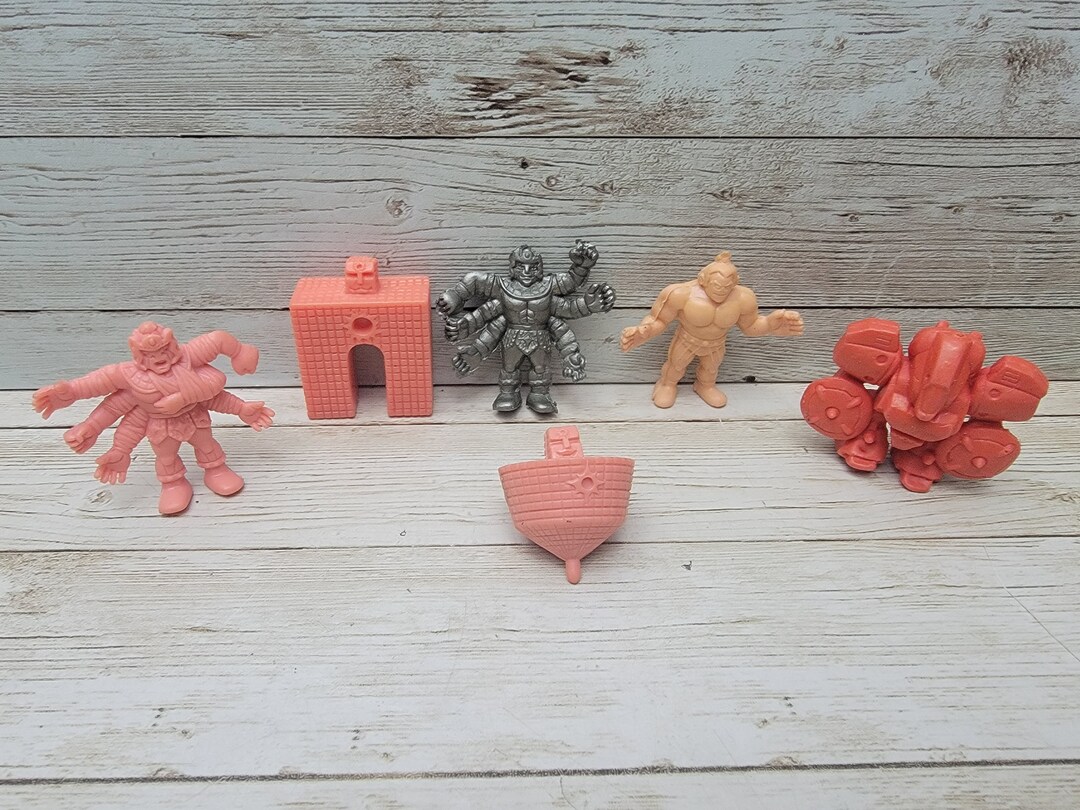 1980s Mattel MUSCLE Figures Lot of 6 Kinnikuman Muscle Men - Etsy
