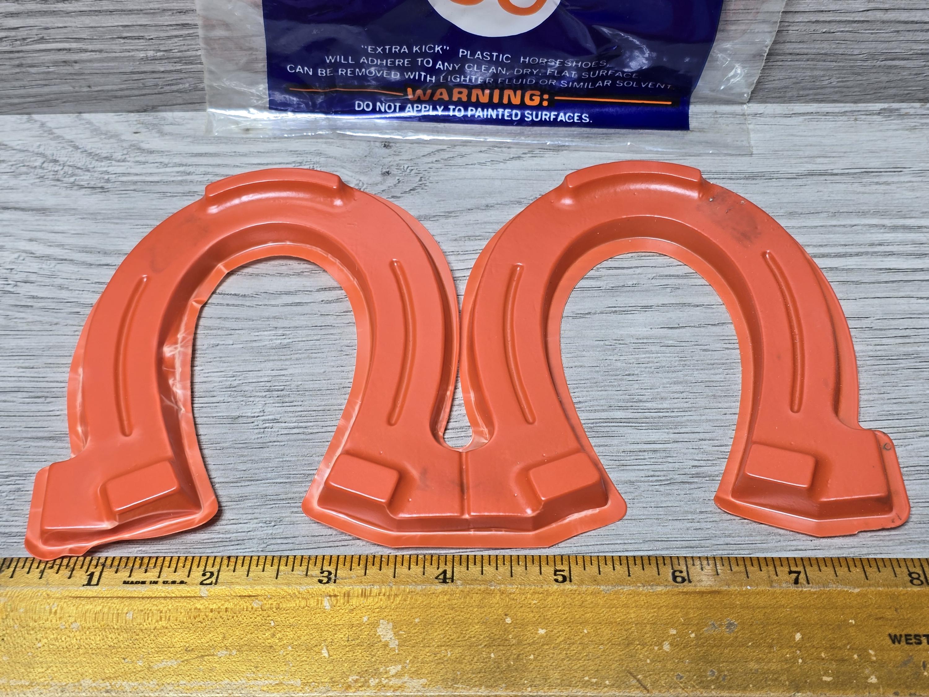 Vintage Gulf No Nox Extra Kick Plastic Horseshoe Gas Station ...