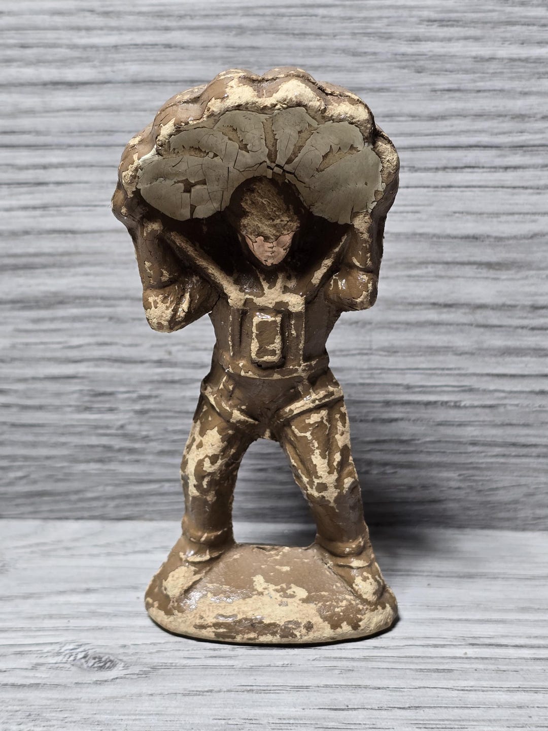 1940s WWII Era Composition Toy Military Parachute Soldier - Etsy