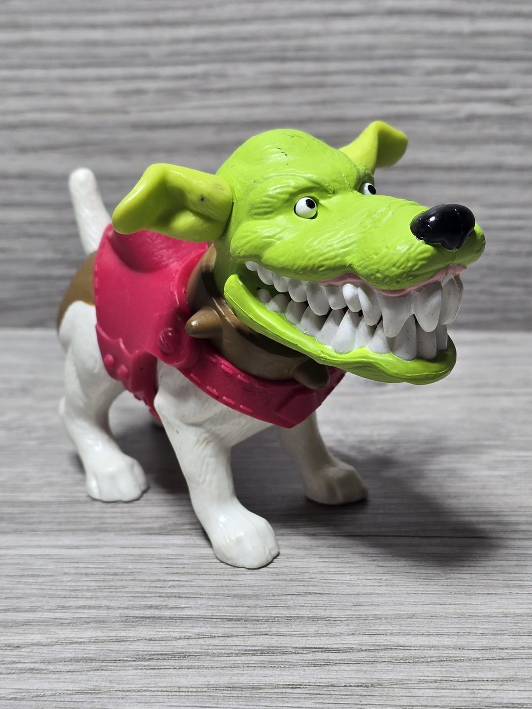 1994 Jim Carrey the Mask Movie 4 Milo Dog Figure Eyes Jaw Hasbro New ...