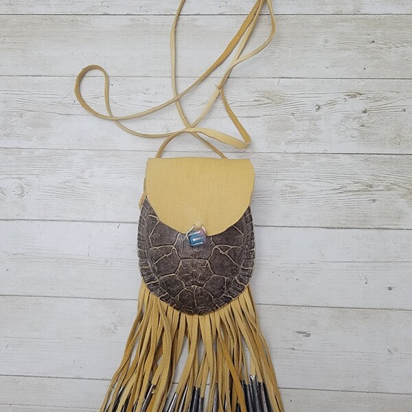 Native American Turtle Shell Bag - Etsy