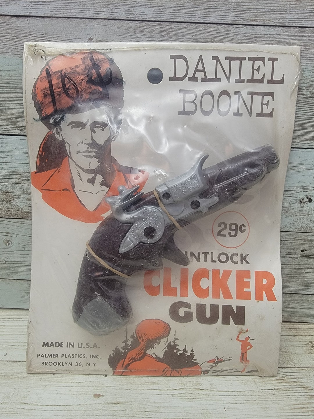 1950s RARE Daniel Boone Palmer Plastics Flintlock Clicker - Etsy