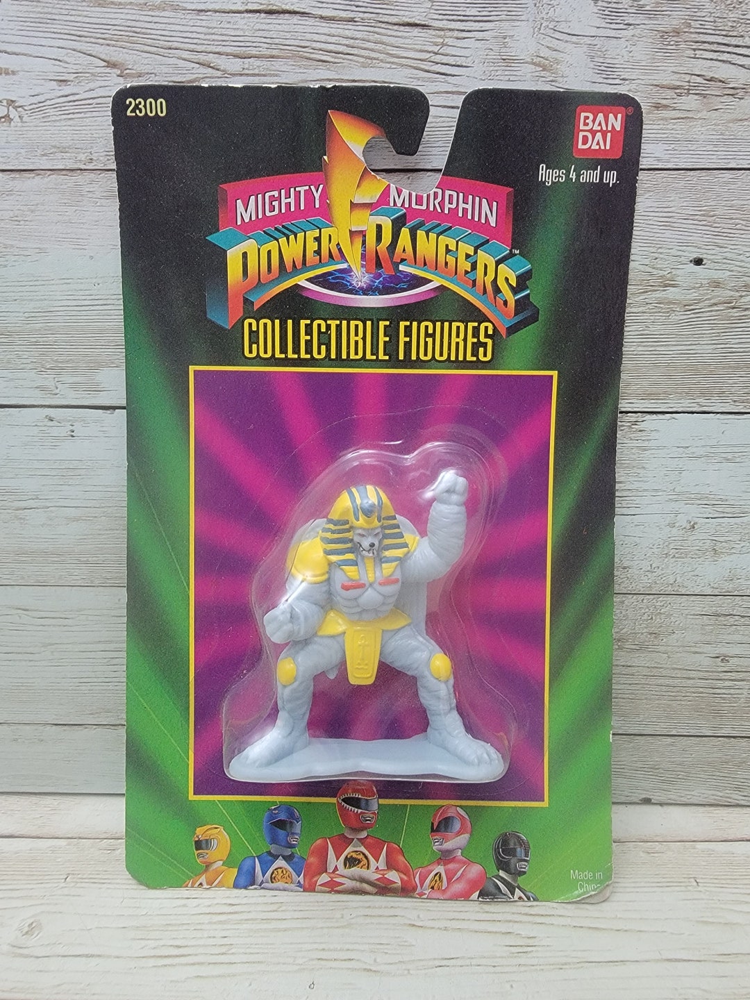 1993 Mighty Morphin Power Rangers Sphinx Evil Space Alien - Etsy