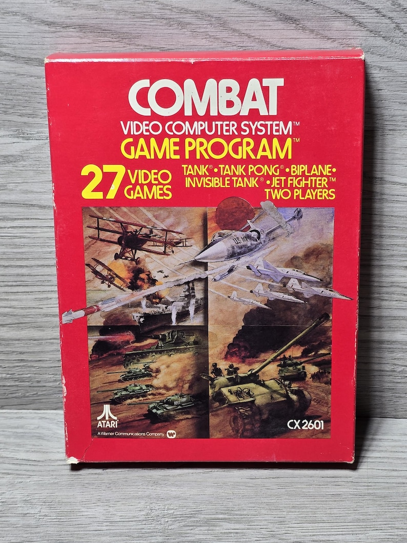 1978 EMPTY Atari 2600 Combat Box Only - Etsy